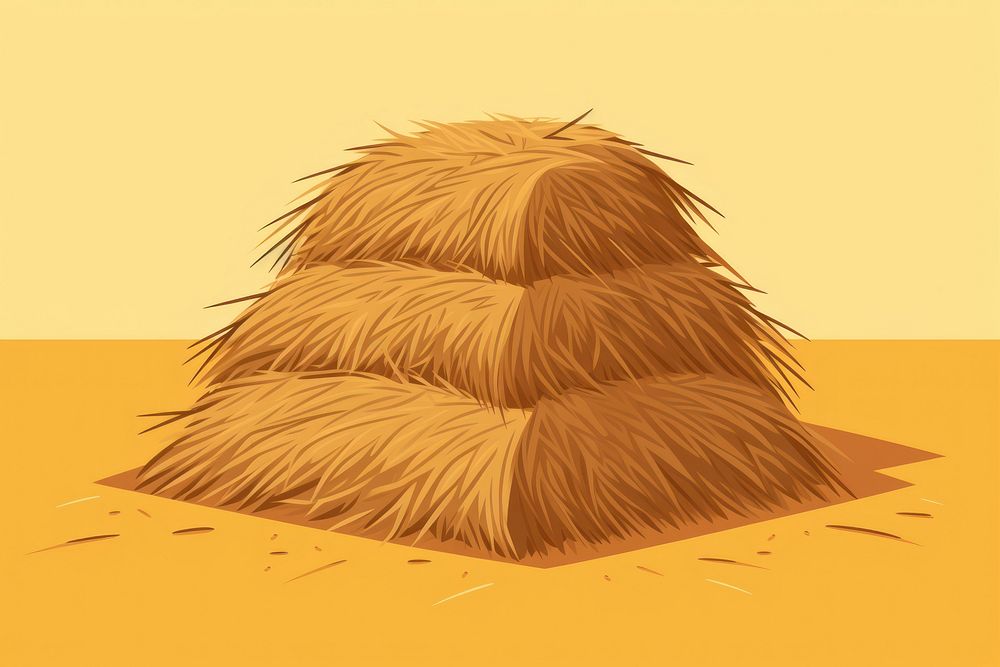 Haystack straw agriculture countryside. AI | Free Photo Illustration ...