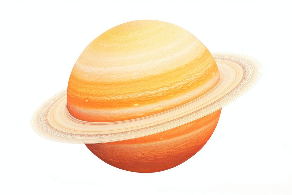 Planet saturn space white background | Free Photo Illustration - rawpixel