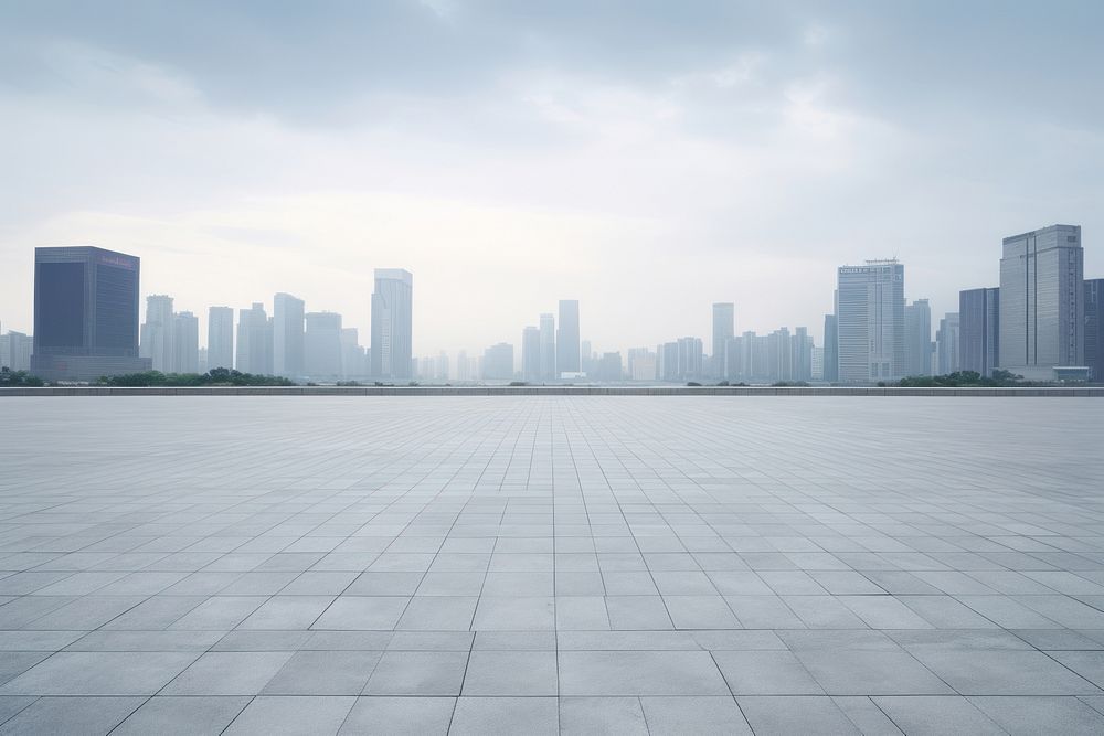 Empty square city architecture landscape | Premium Photo - rawpixel