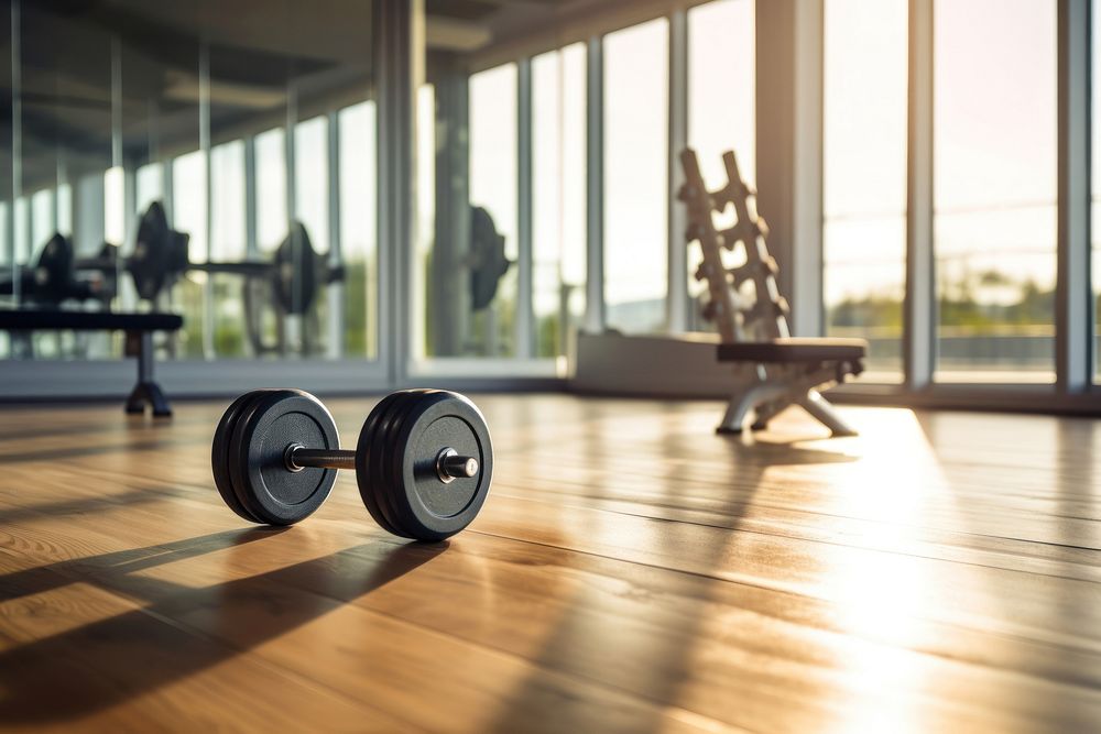 Dumbbell gym dumbbell sports. AI | Free Photo - rawpixel