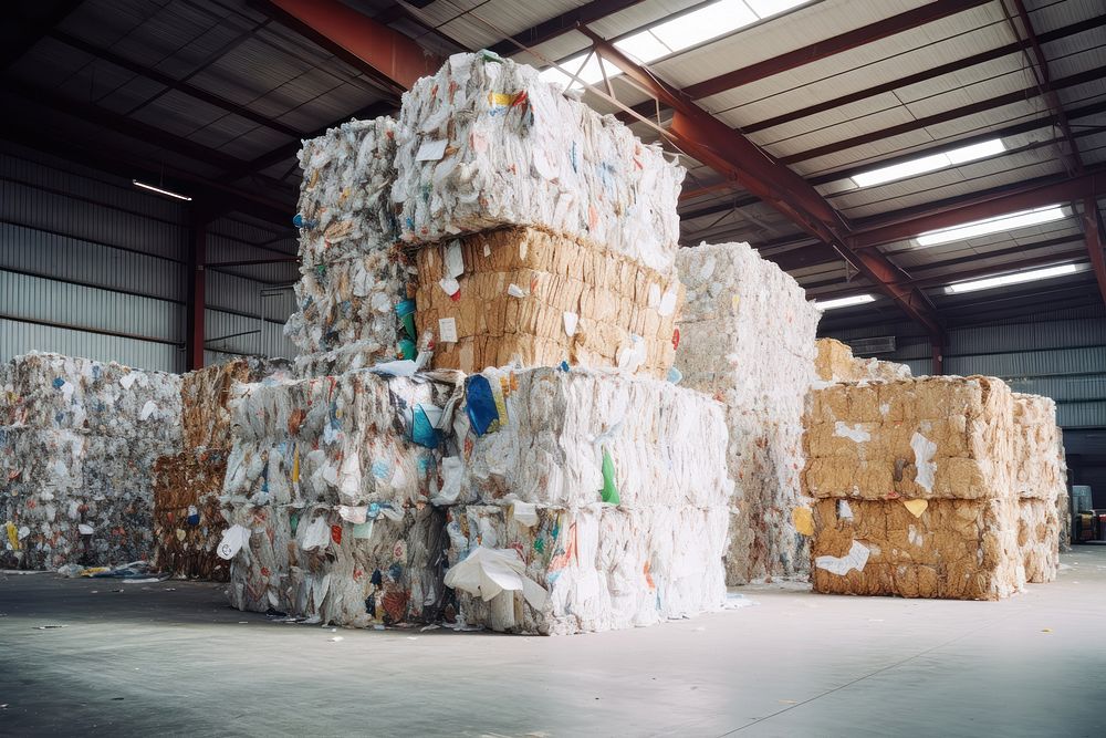 Warehouse recycling garbage architecture | Free Photo - rawpixel