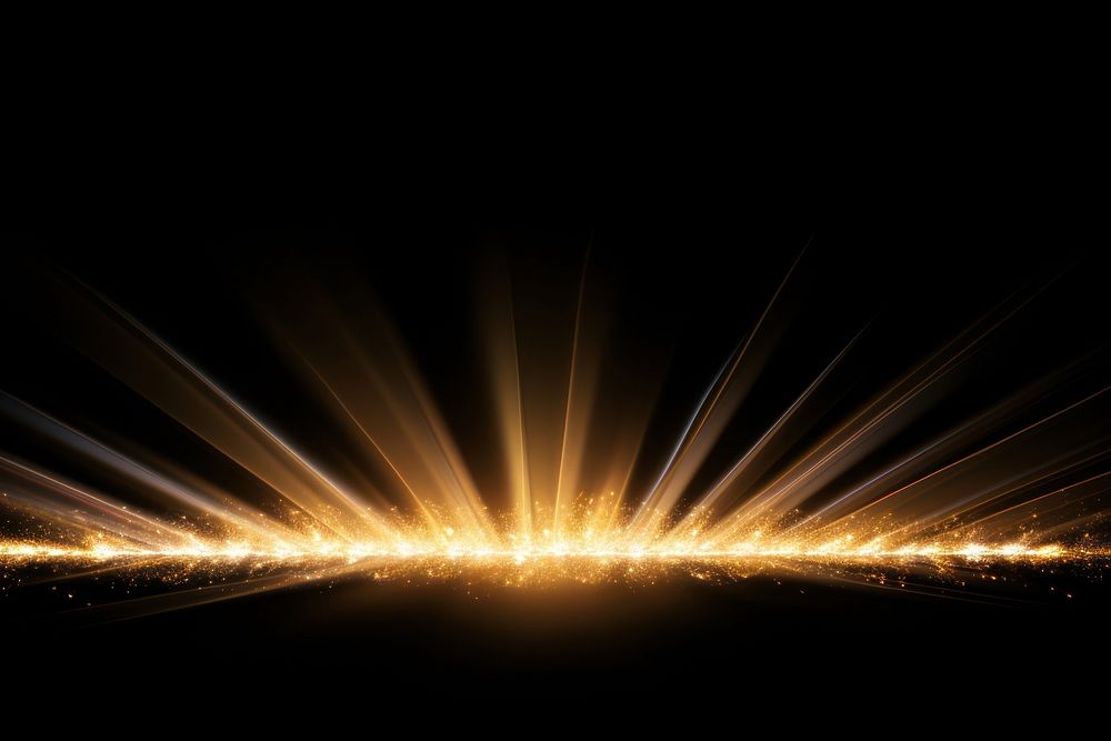 Sun ray effect, black background, | Premium Photo - rawpixel