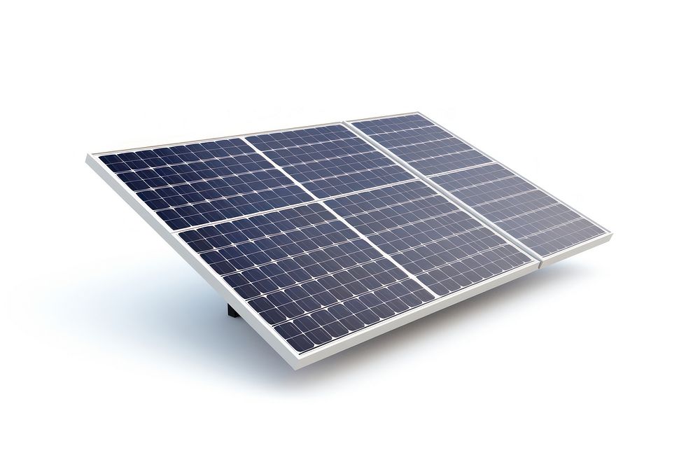 Solar panel white background solar | Free Photo - rawpixel