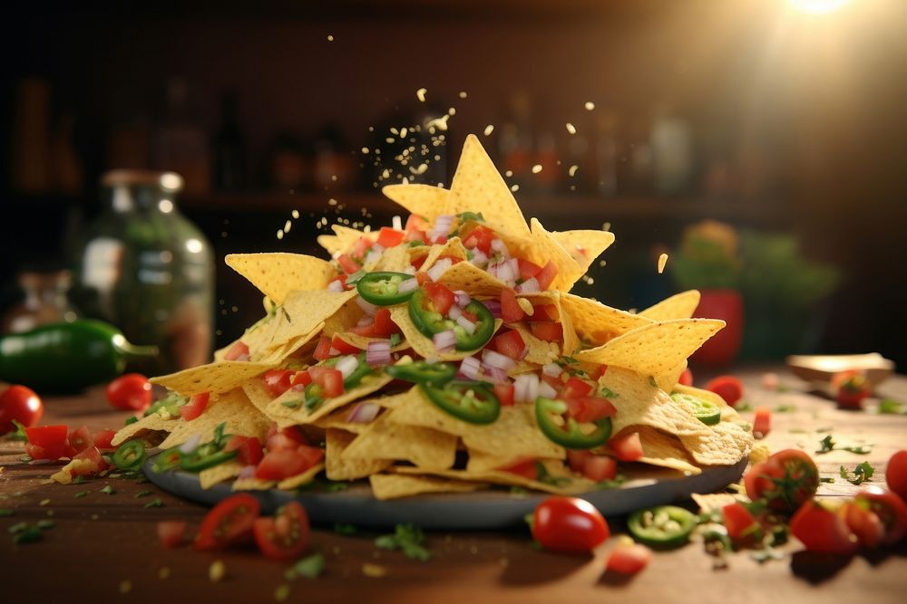 Nachos food celebration vegetable. | Free Photo - rawpixel