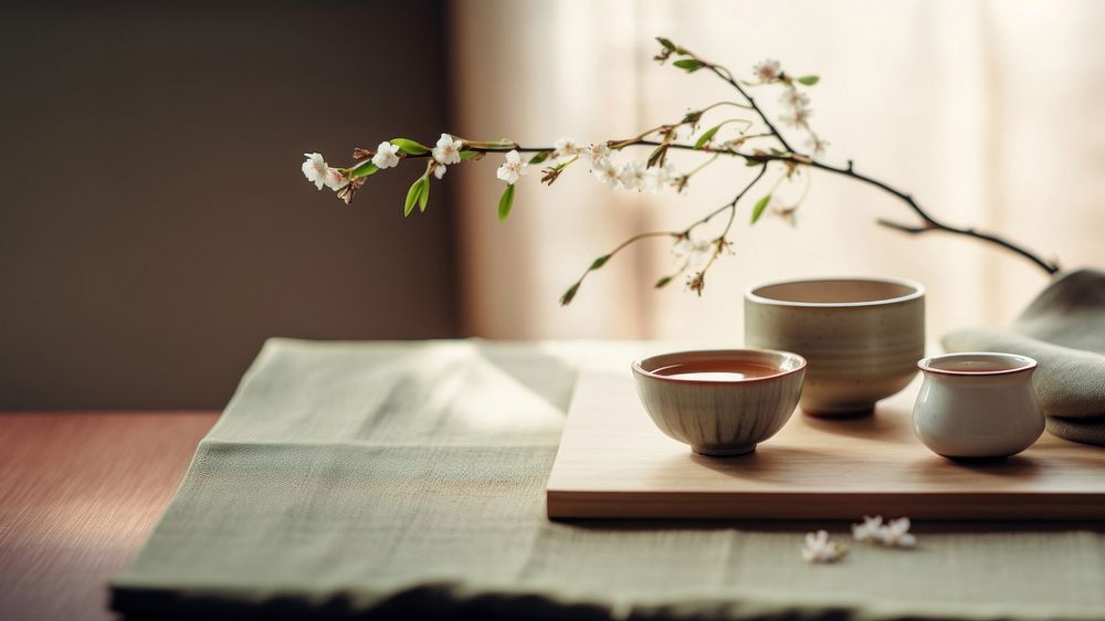 Japanese Tea flower table plant. | Free Photo - rawpixel