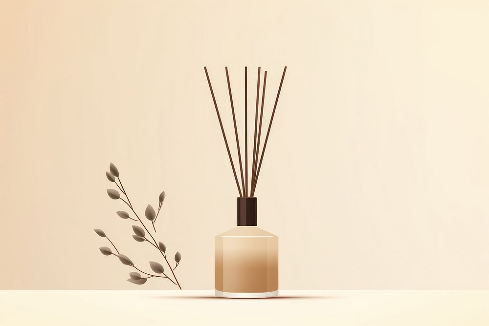 Reed diffusers luxury scent cosmetics | Free Photo Illustration - rawpixel
