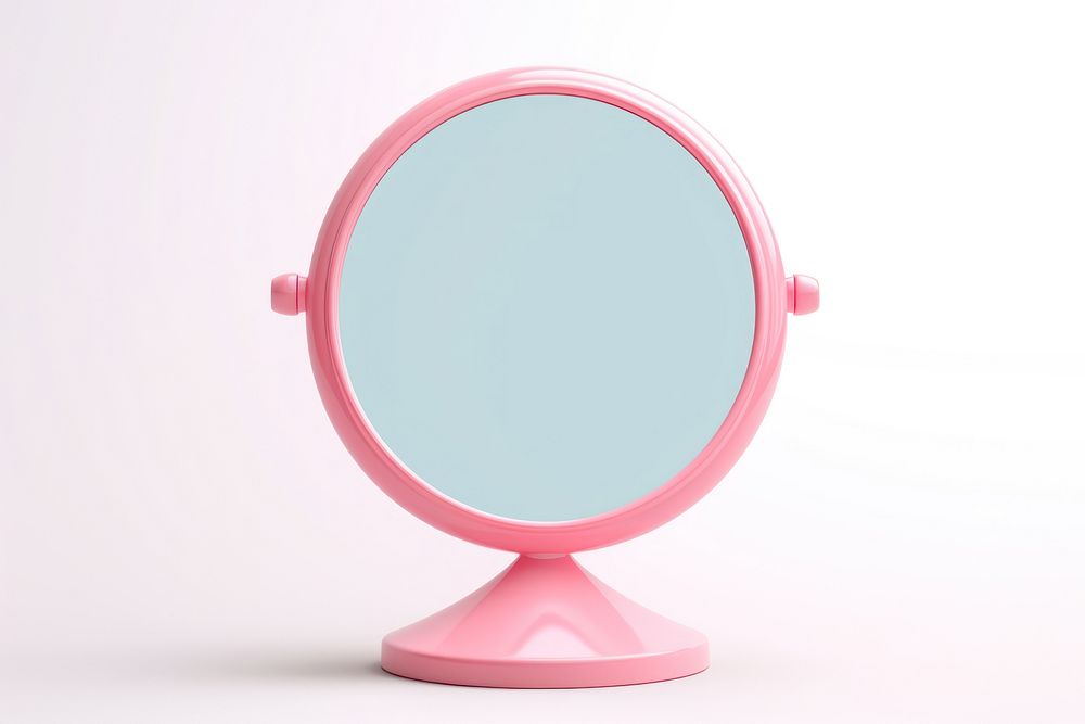 Mirror white background reflection circle. | Free Photo Illustration ...