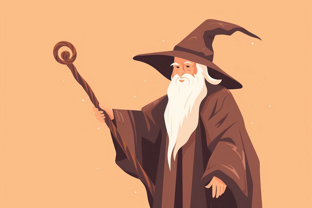 Wizard graduation headwear weaponry. AI | Free Photo Illustration ...