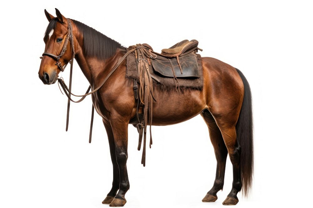 Saddle horse mammal animal. AI | Free Photo - rawpixel