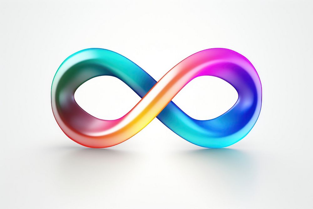 Infinity symbol futuristic creativity. | Free Photo Illustration - rawpixel