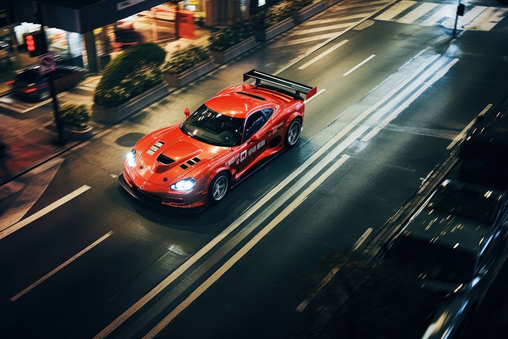 Racing Custom Car road car | Free Photo - rawpixel