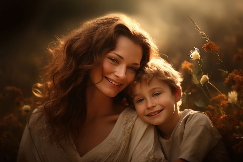 Happy family portrait adult child | Free Photo - rawpixel