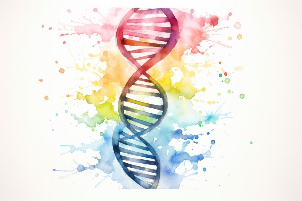 DNA research abstract graphics. | Free Photo Illustration - rawpixel