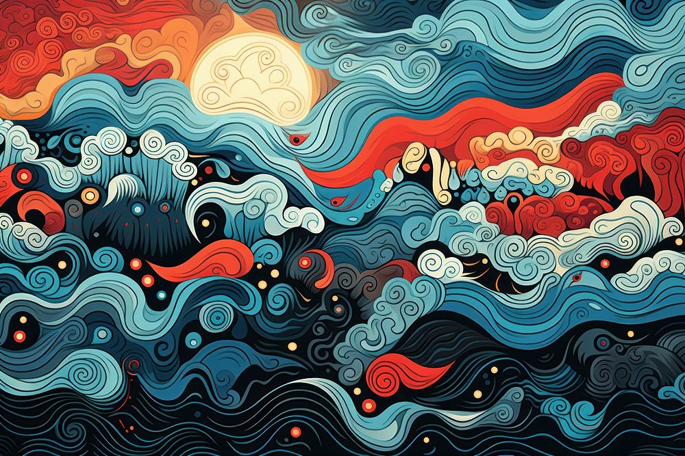 Surreal Abstraction Nonfigurative pattern abstract | Free Photo ...