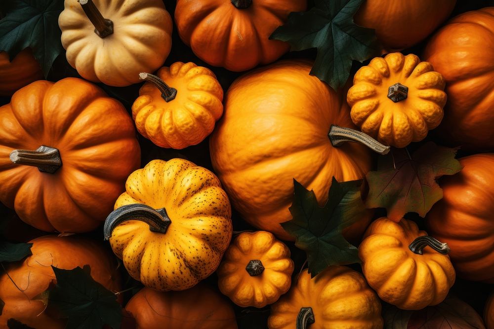 Pumpkin backgrounds vegetable squash. | Premium Photo - rawpixel