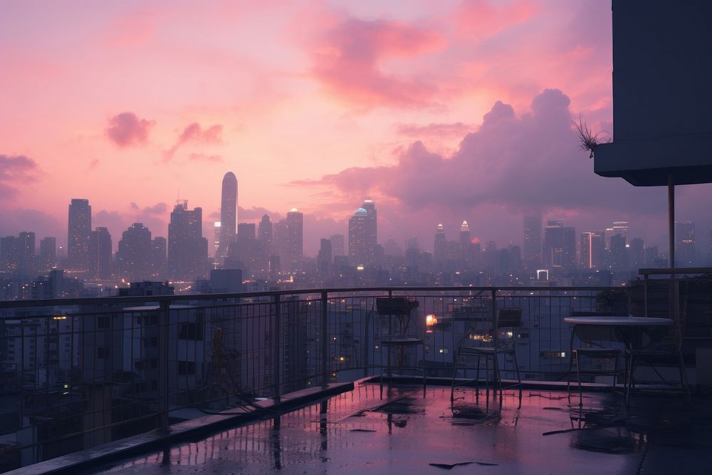 Asian city sky architecture cityscape. | Free Photo - rawpixel