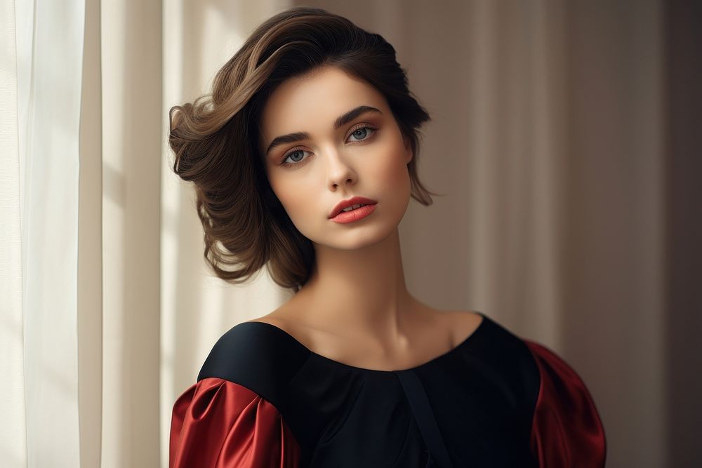 Elegant woman portrait photography fashion. | Premium Photo - rawpixel