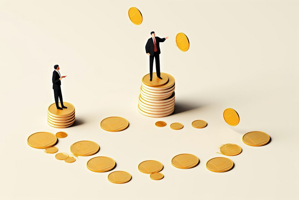 Financial profit money gold coin. | Free Photo - rawpixel
