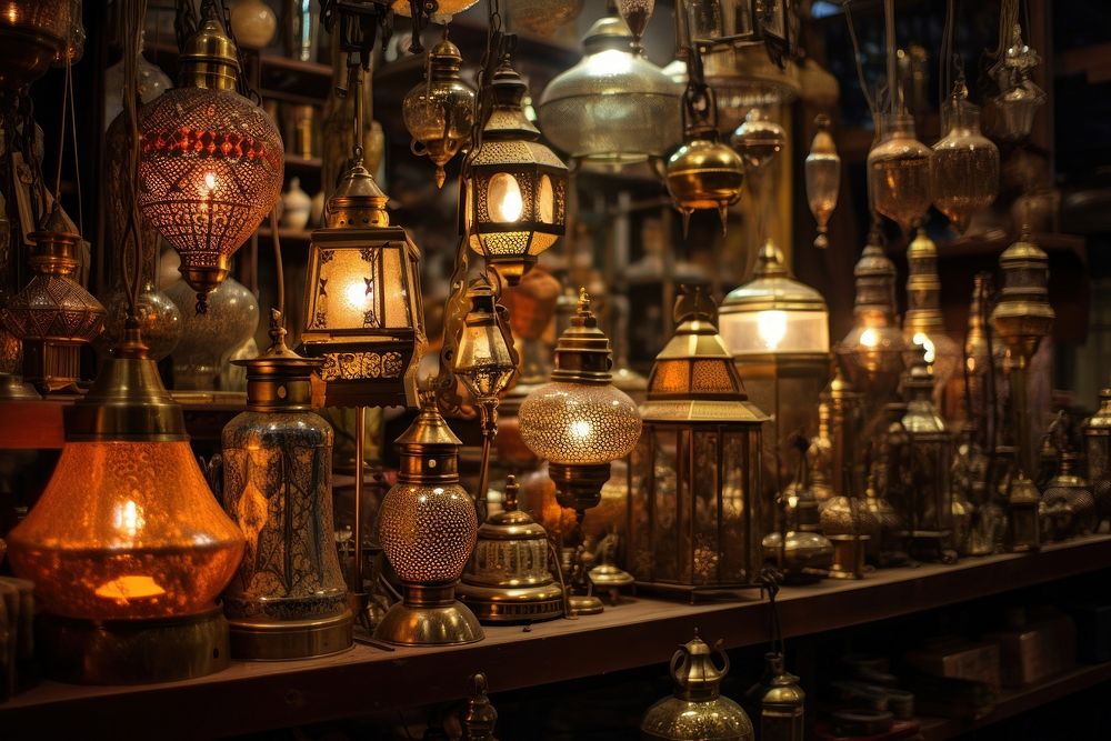 Lamp section lighting shop architecture. | Free Photo - rawpixel