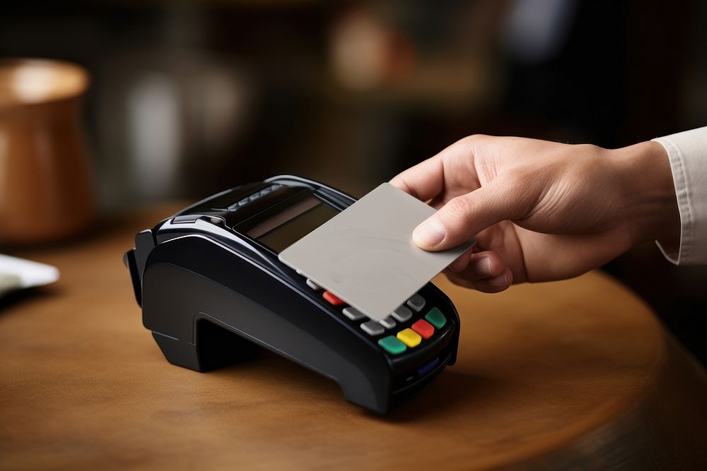 Blank credit card machine paying | Free Photo - rawpixel