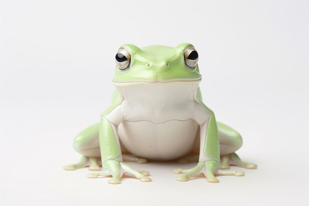 White tree frog amphibian wildlife | Free Photo - rawpixel
