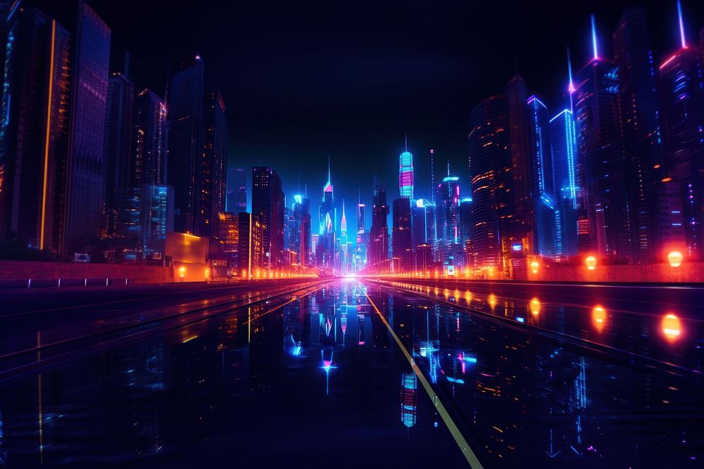 Cityscape cityscape architecture futuristic. AI | Free Photo - rawpixel