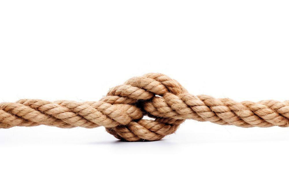 Rope knot white background durability. | Free Photo - rawpixel
