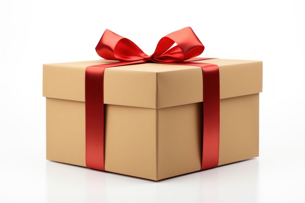 Gift box wrapped ribbon. AI | Free Photo - rawpixel