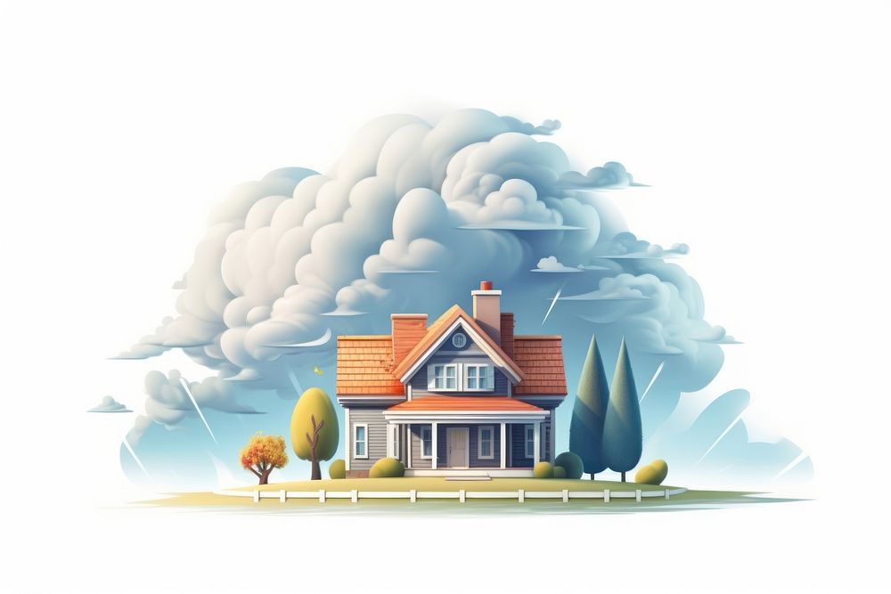 Weather architecture building outdoors. | Premium Photo Illustration ...