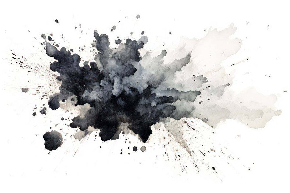 Explosion backgrounds white background splattered. | Premium Photo ...