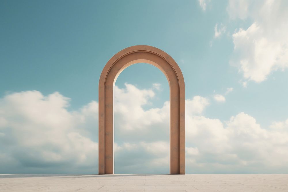 Arch sky architecture outdoors. | Free Photo - rawpixel