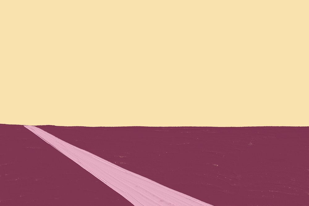 Minimal purple road background, acrylic | Premium PSD - rawpixel