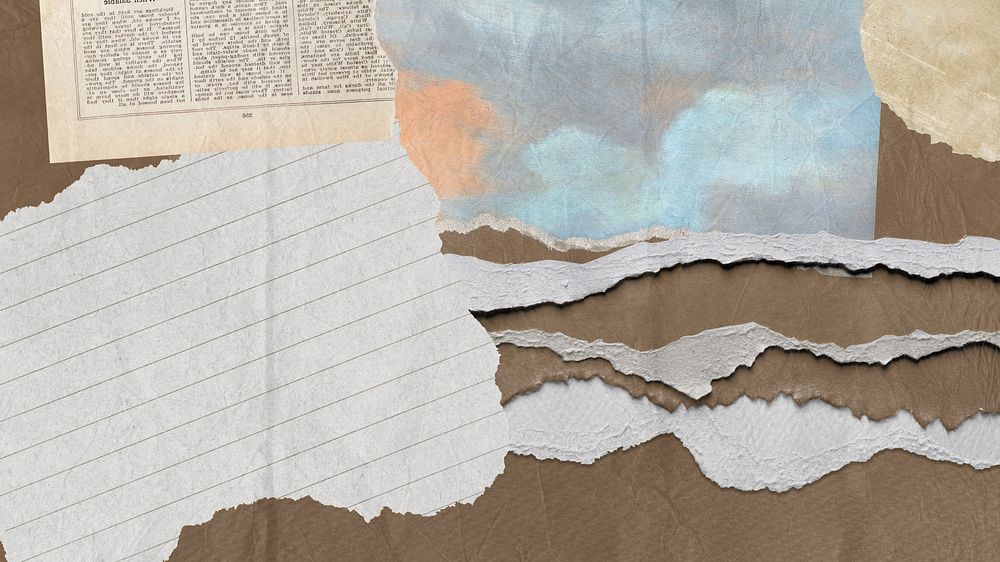 Ripped paper desktop wallpaper, texture | Premium Photo - rawpixel