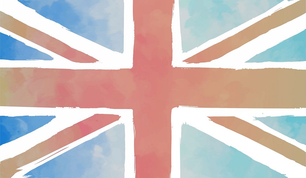 The Union flag illustration vector | Free Vector - rawpixel