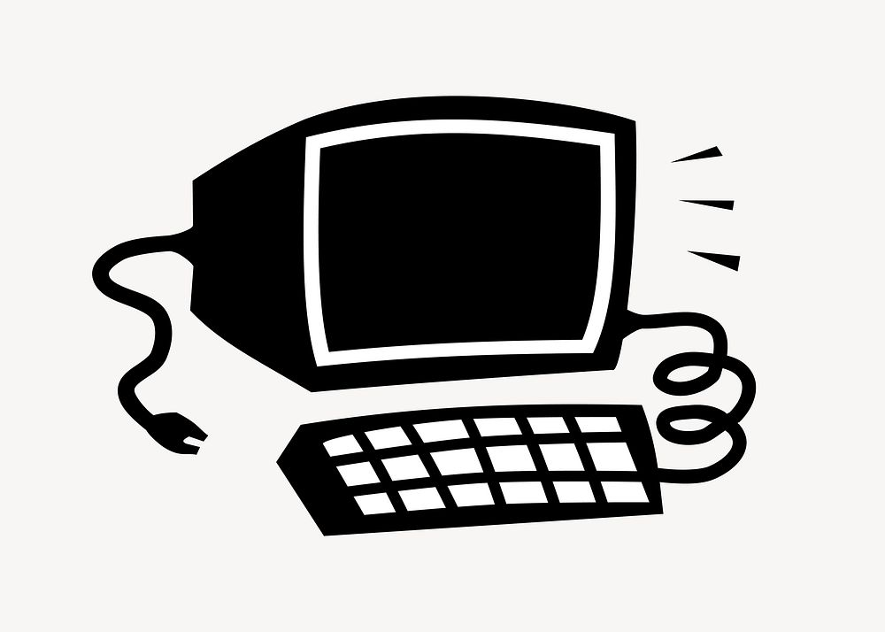 Silhouette computer illustration. | Free Photo - rawpixel