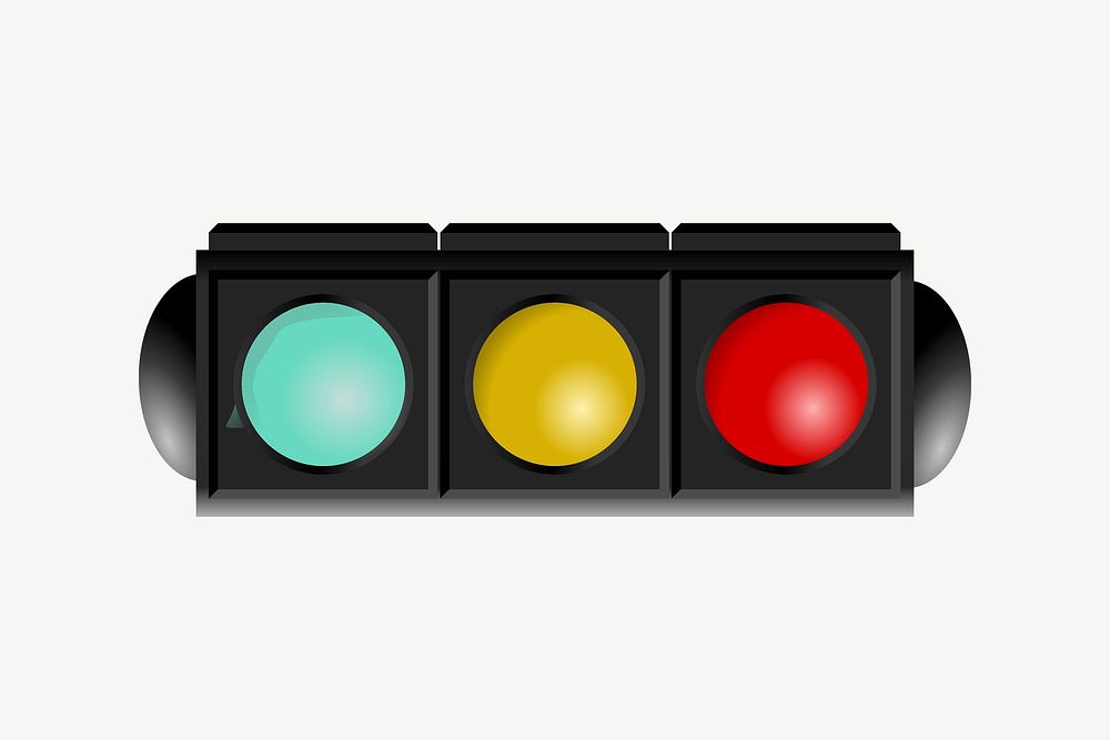 Traffic light illustration psd. Free | Free PSD - rawpixel