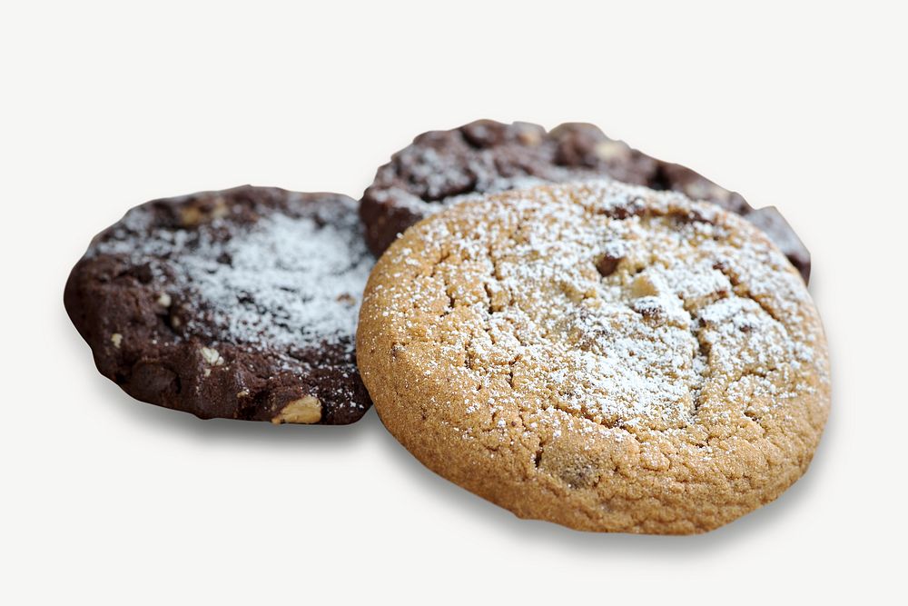 Chocolate chip cookies collage element | Premium PSD - rawpixel