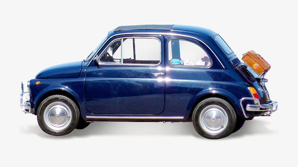Vintage blue car isolated design | Free Photo - rawpixel