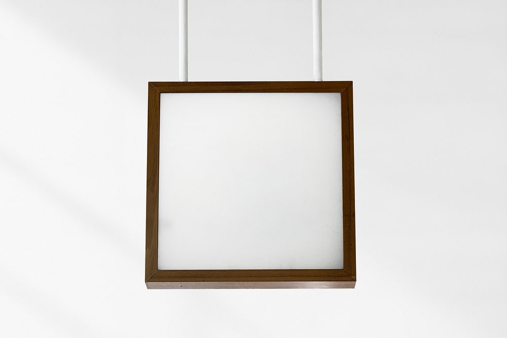 Square sign, blank design space | Premium Photo - rawpixel