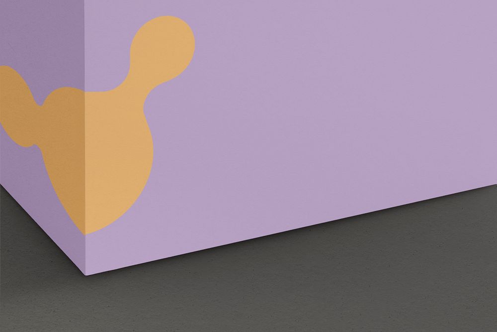 Purple product box with design | Premium Photo - rawpixel