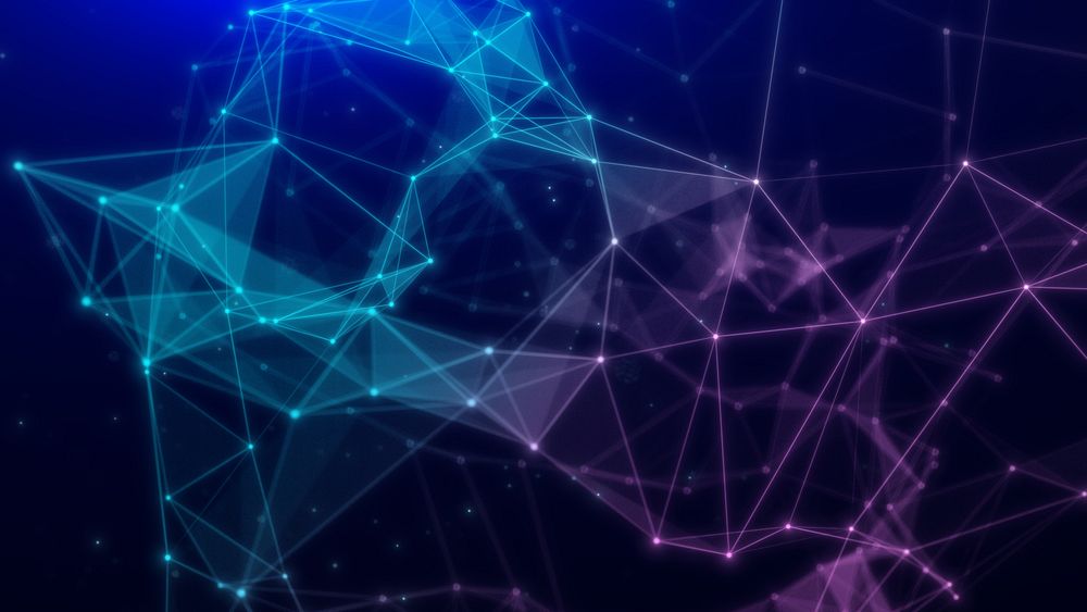 Digital blue desktop wallpaper, technology | Premium Photo - rawpixel