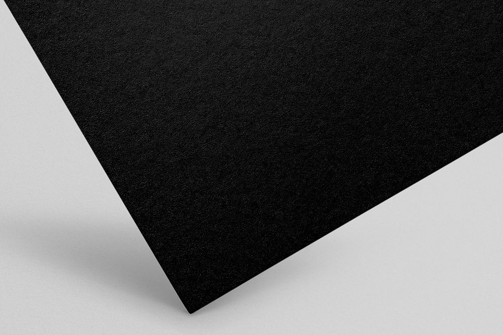 Blank black poster paper design | Free Photo - rawpixel