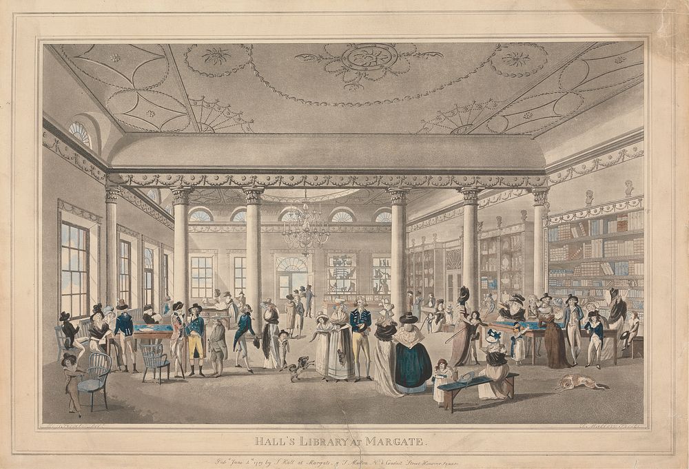 Hall's Library at Margate | Free Photo - rawpixel