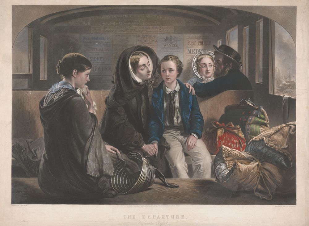 The Departure (Second Class) | Free Photo - rawpixel