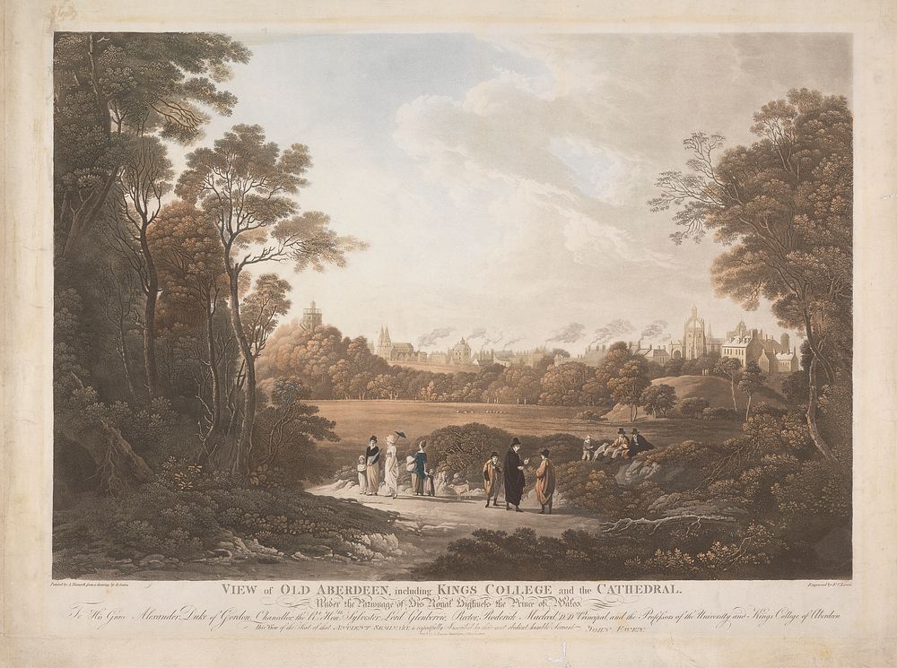 View Old Aberdeen, Including King's | Free Photo Illustration - rawpixel