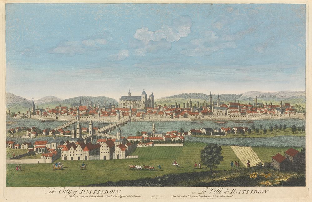 The City of Ratisbon | Free Photo Illustration - rawpixel