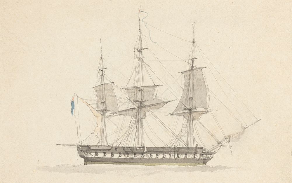 Side View Corvette Joseph Cartwright | Free Photo - rawpixel