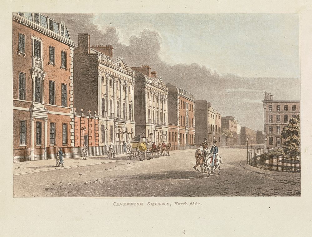 Cavendish Square | Free Photo Illustration - rawpixel