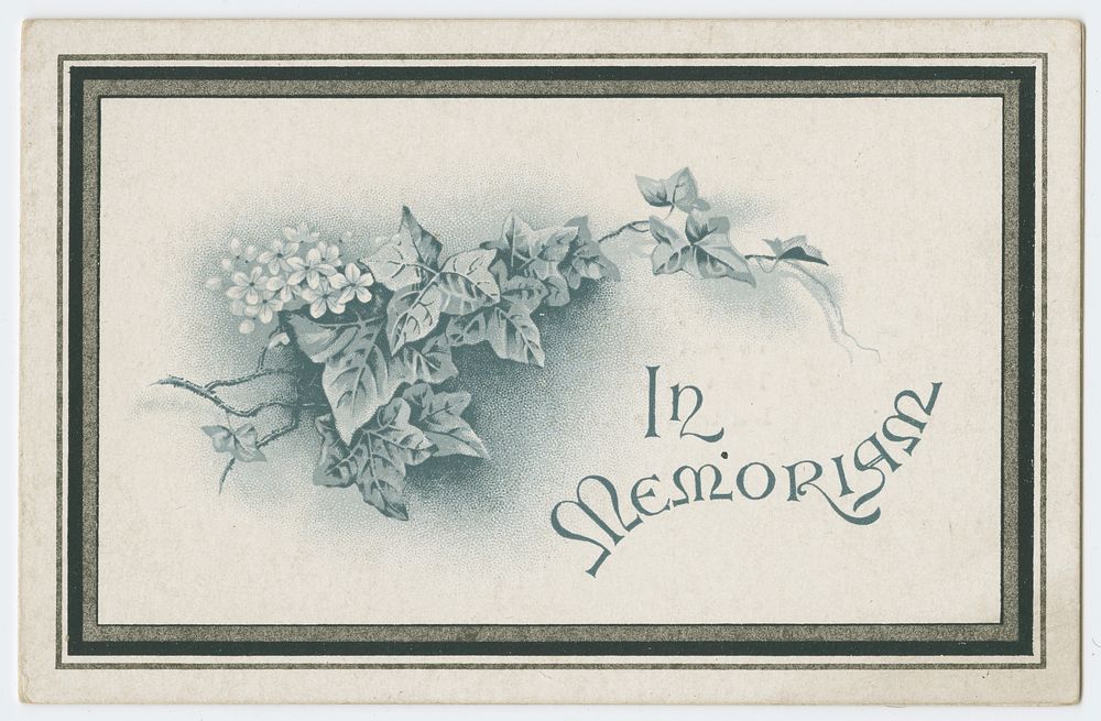 loving memory Frederick Callis : | Free Photo Illustration - rawpixel