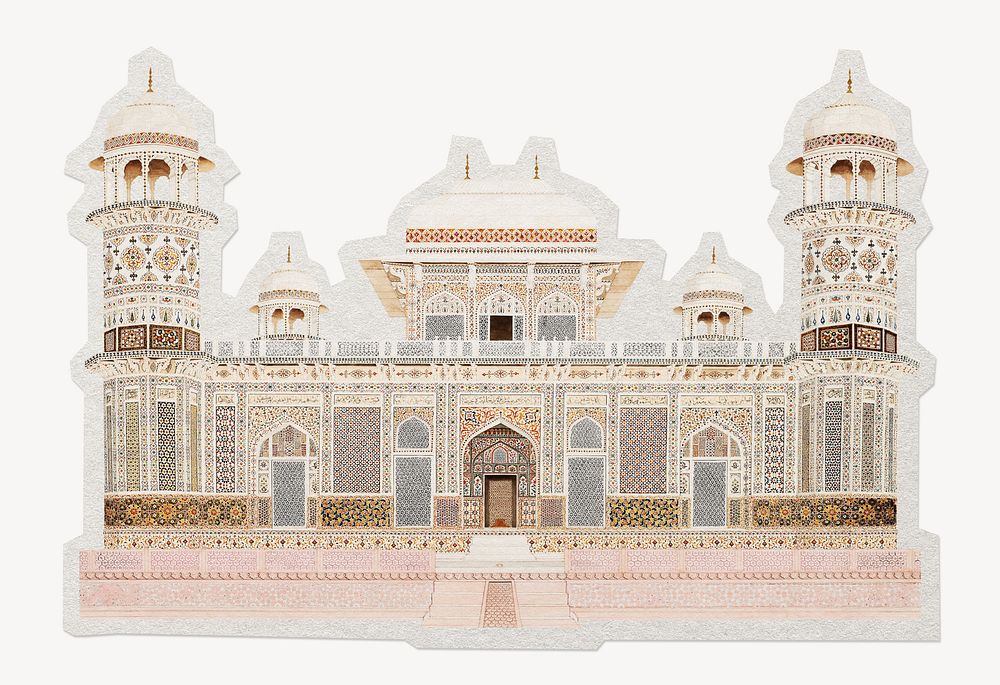 Aesthetic Indian's Itmad-ud-Daula tomb paper | Premium Photo - rawpixel